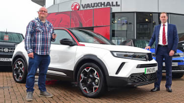 Vauxhall mokka e range store